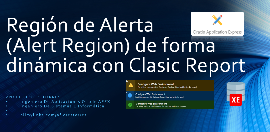 Región de Alerta (Alert Region) de forma dinámica con Clasic Report – A ...
