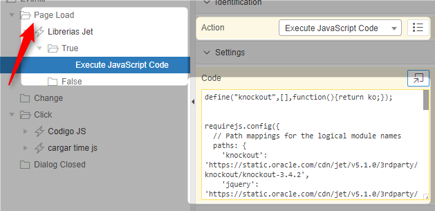 Integrando Oracle JET v5.1 en Oracle Apex + Jet TimeLine y PictoChart ...